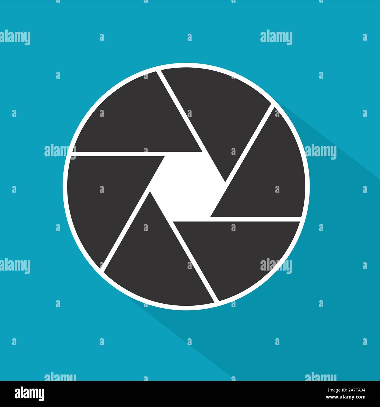 camera shutter icon- vector illustration Stock Vector Image & Art - Alamy