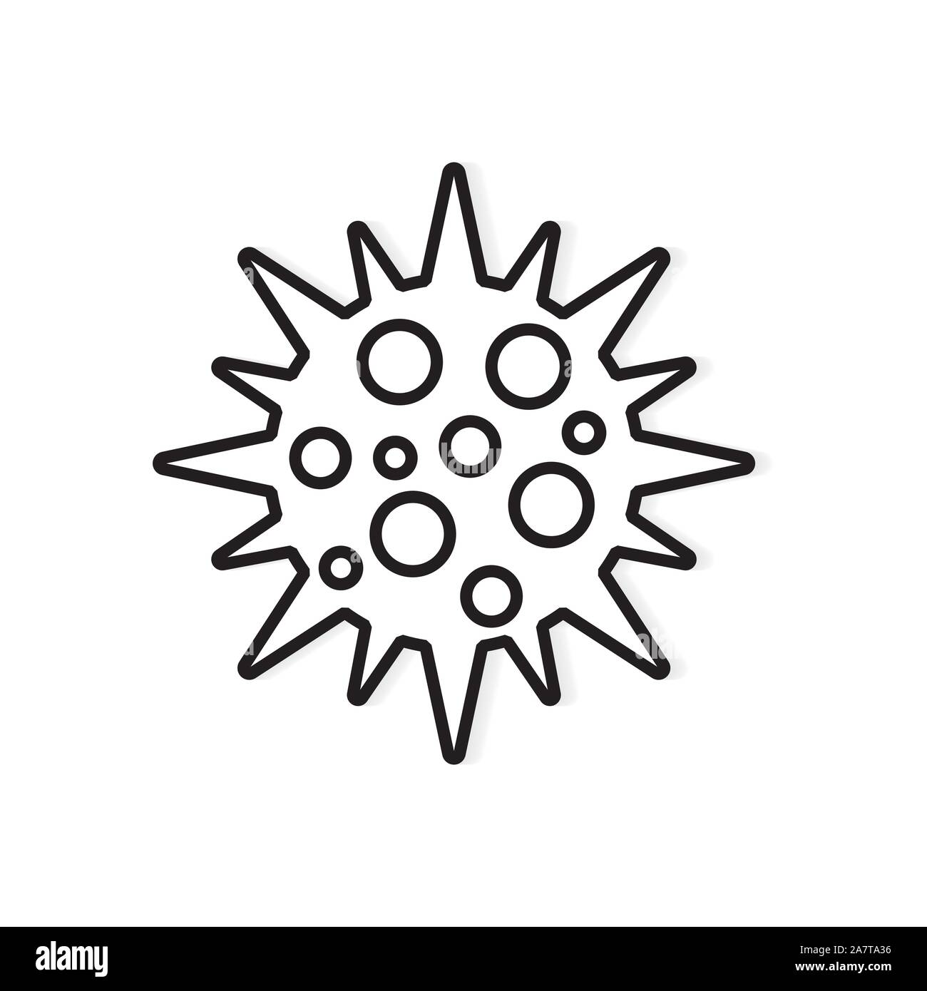 bacteria, microbe icon Stock Vector Image & Art - Alamy