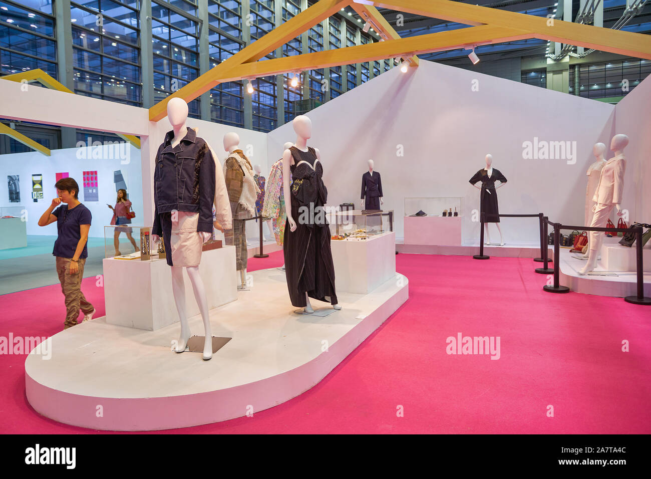 SHENZHEN, CHINA - CIRCA APRIL, 2019: Shenzhen Design Week space in ...