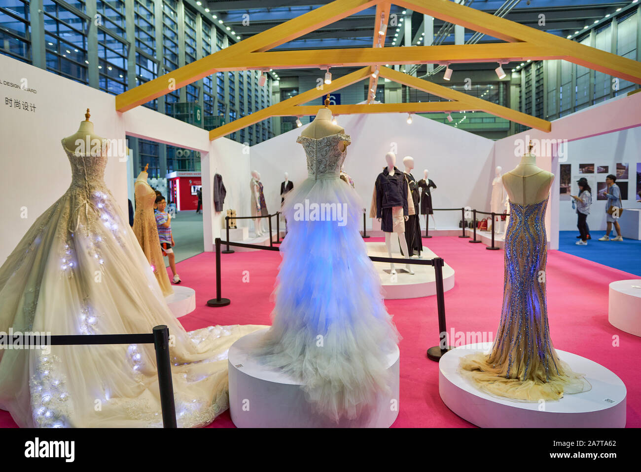 SHENZHEN, CHINA - CIRCA APRIL, 2019: Shenzhen Design Week space in ...