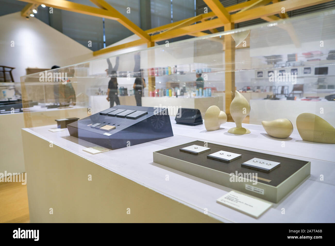 SHENZHEN, CHINA - CIRCA APRIL, 2019: Shenzhen Design Week space in ...