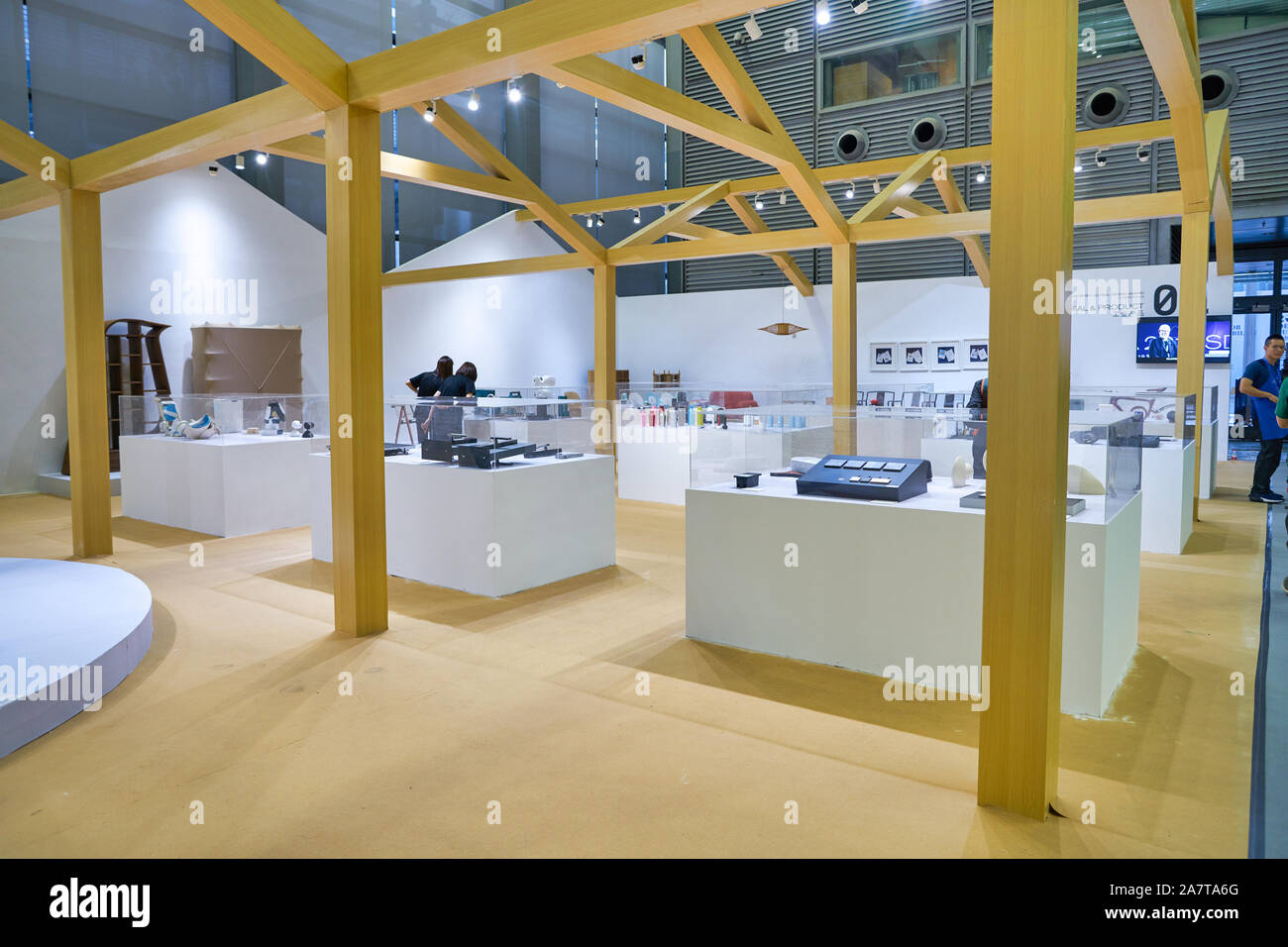 SHENZHEN, CHINA - CIRCA APRIL, 2019: interior shot of Shenzhen Design ...