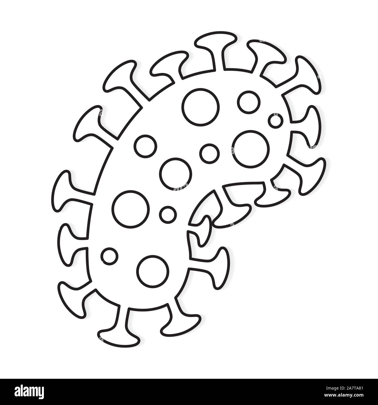 bacteria, microbe icon Stock Vector Image & Art - Alamy