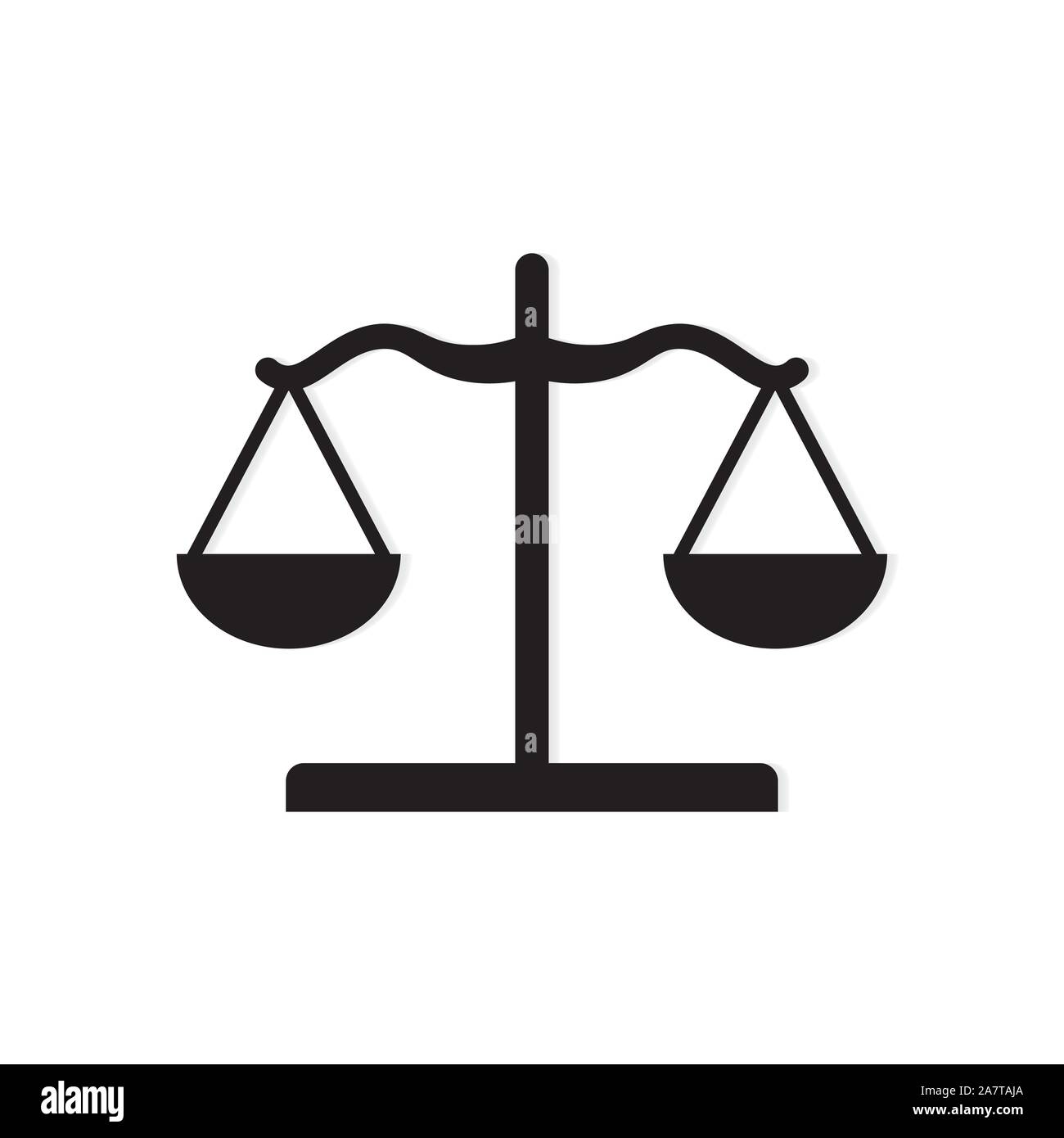 law scale icon Stock Vector Image & Art - Alamy