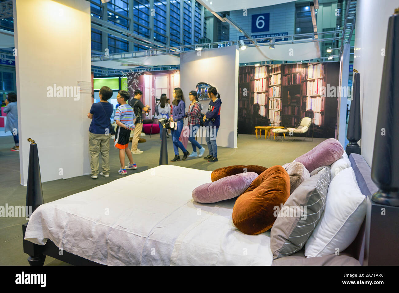 SHENZHEN, CHINA - CIRCA APRIL, 2019: interior shot of Shenzhen Design ...