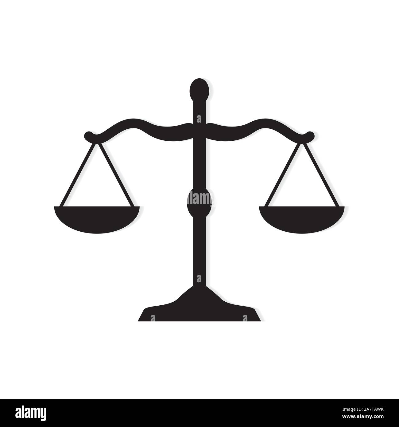law scale icon Stock Vector Image & Art - Alamy