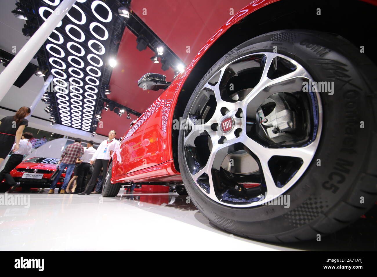 --FILE--A car of GAC Fiat Chrysler, a joint venture between Guangzhou ...