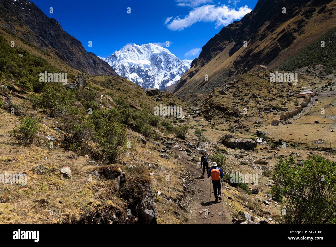 Salkantay trekking, one of the most beautiful mountain trails in Peru ...