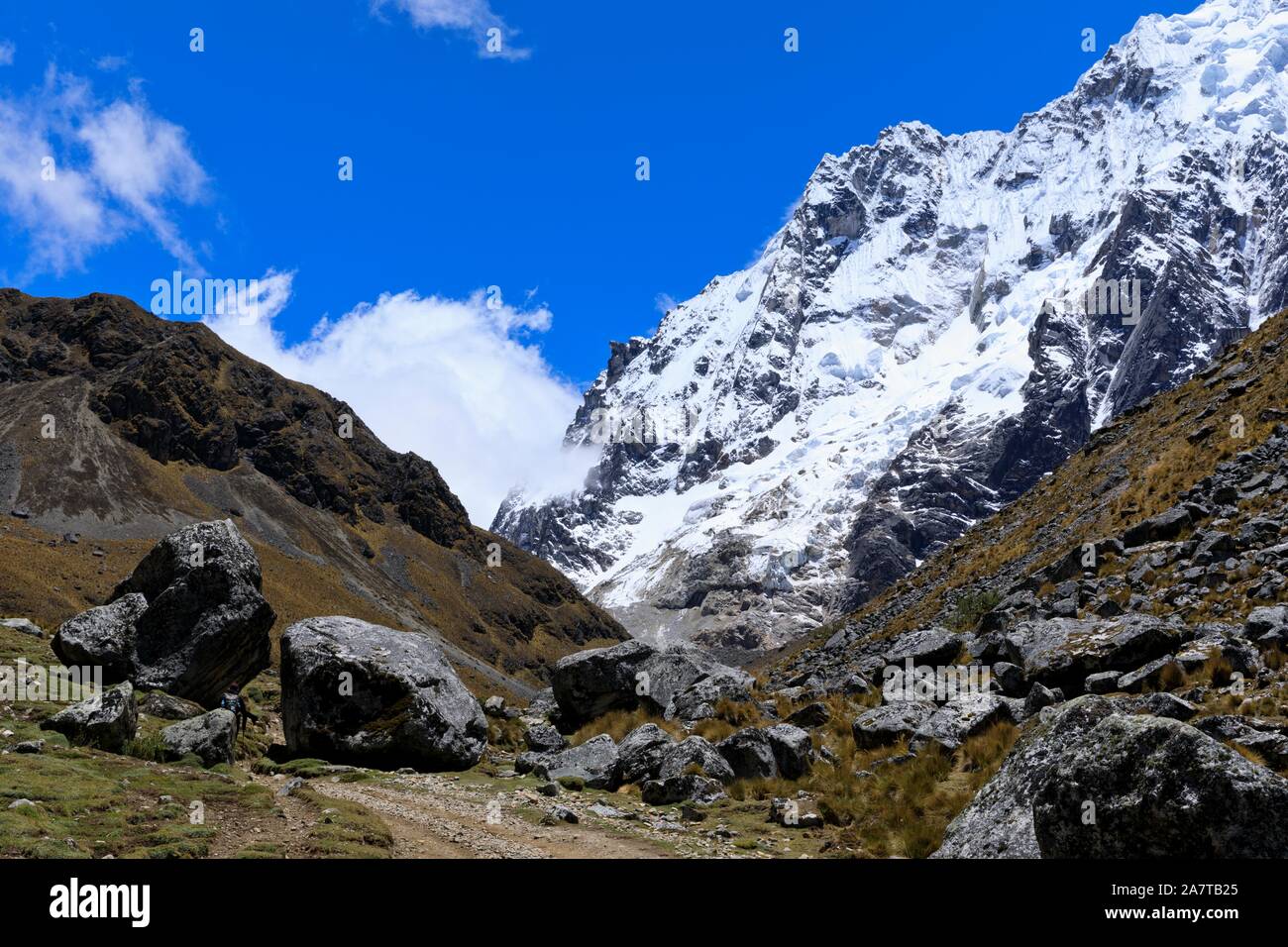 Salkantay trekking, one of the most beautiful mountain trails in Peru ...