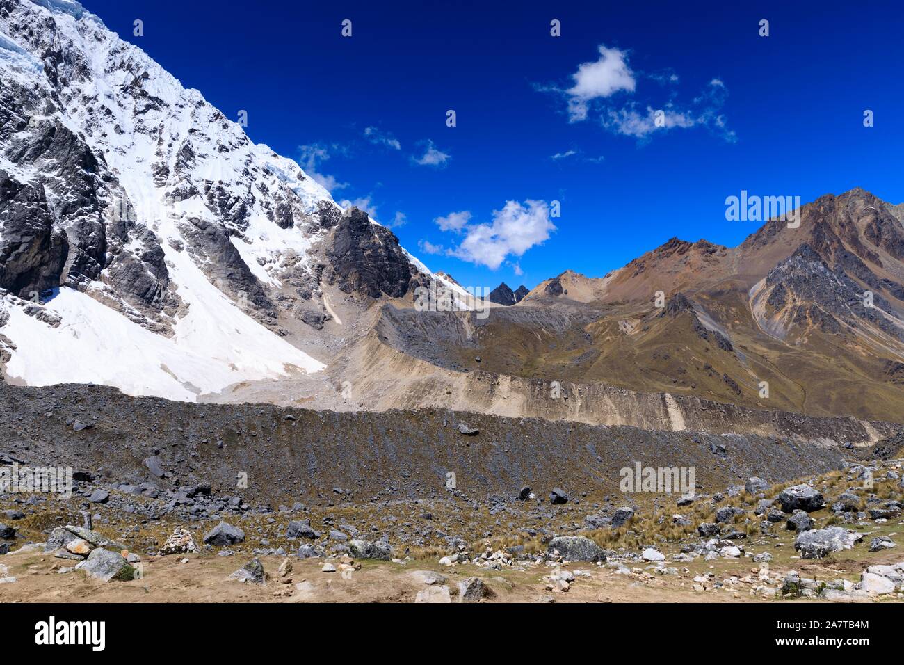 Salkantay trekking, one of the most beautiful mountain trails in Peru ...