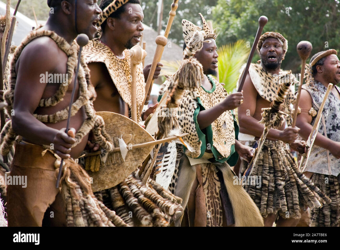 Tembe king, Inkosi Mabhudu Tembe accompani by his entourage at the ...