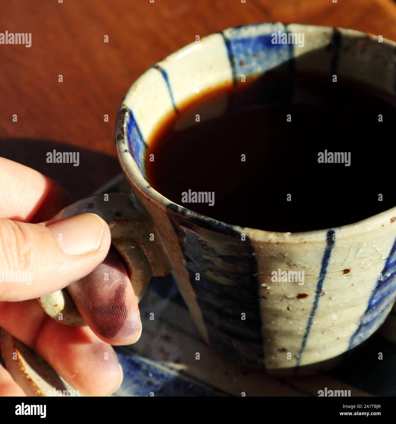 Stained coffee cup hi-res stock photography and images - Alamy