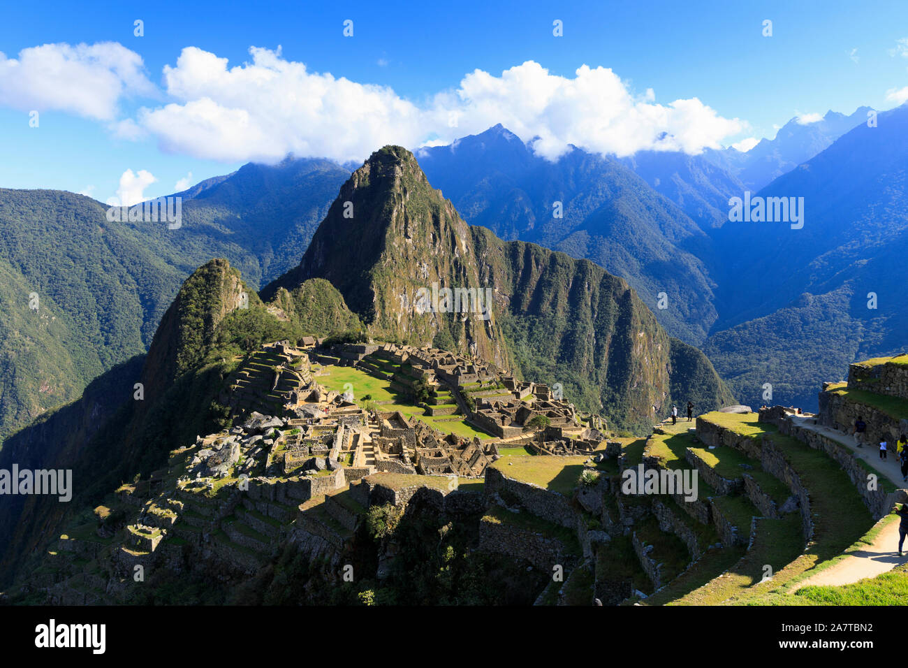 Machu Picchu, Peru is one of the 7 wonders of the world Stock Photo - Alamy