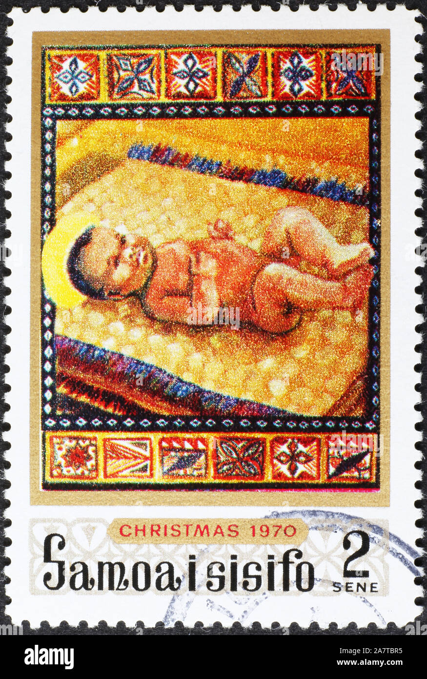 Samoa postage stamp hi-res stock photography and images - Alamy