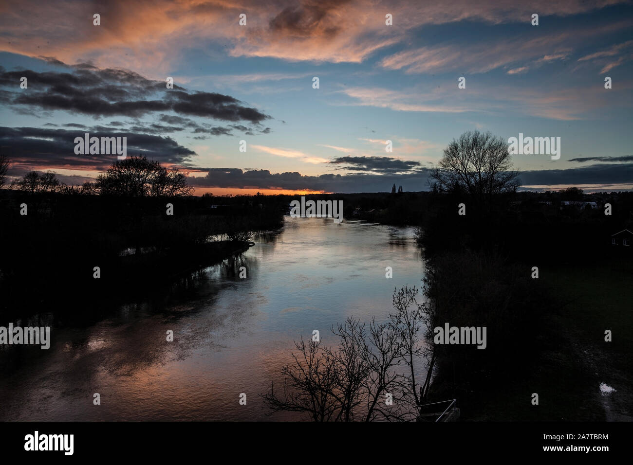 Colourful moody light on hi-res stock photography and images - Alamy