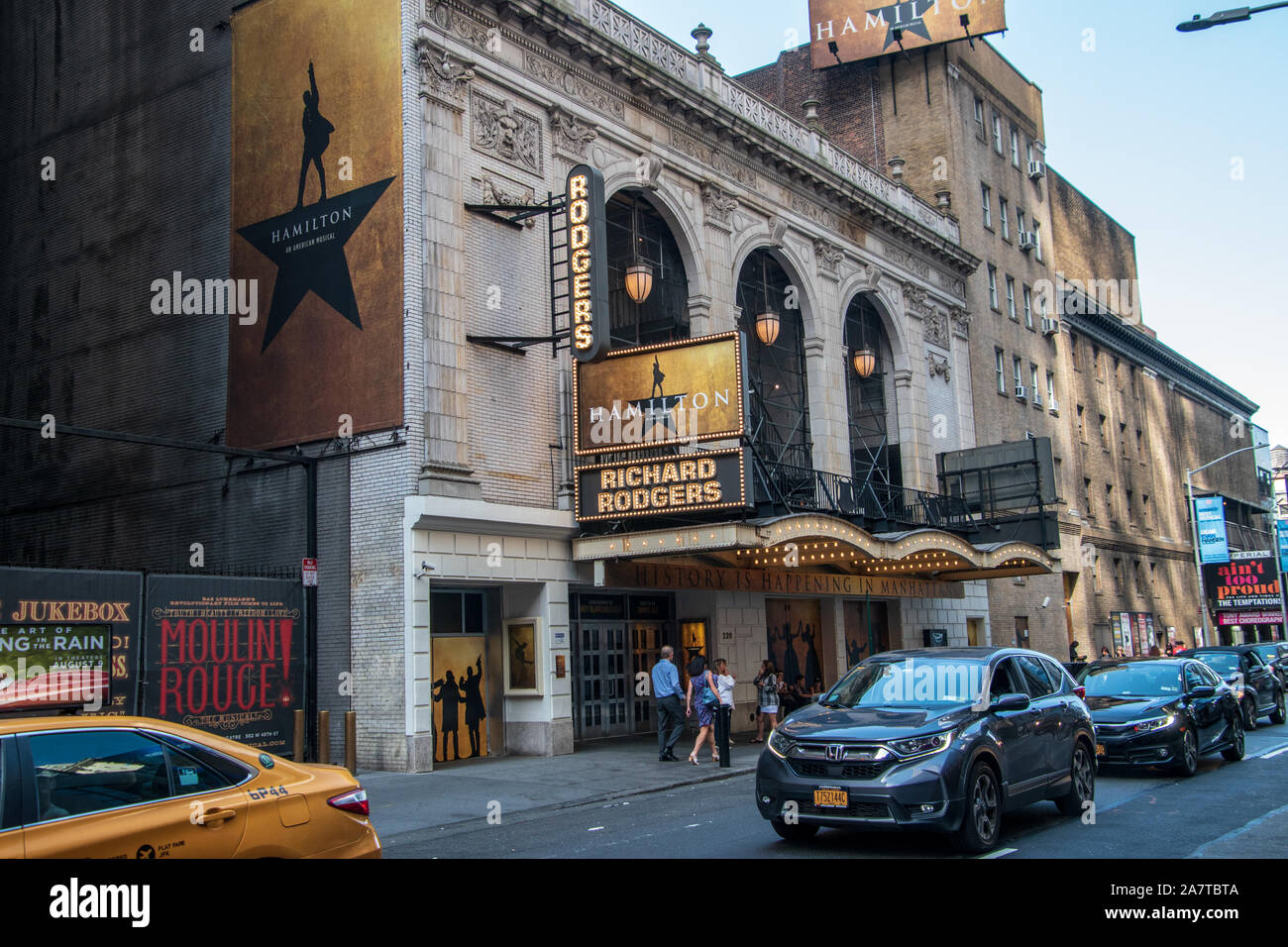 Richard rodgers theater hamilton hi-res stock photography and images - Alamy