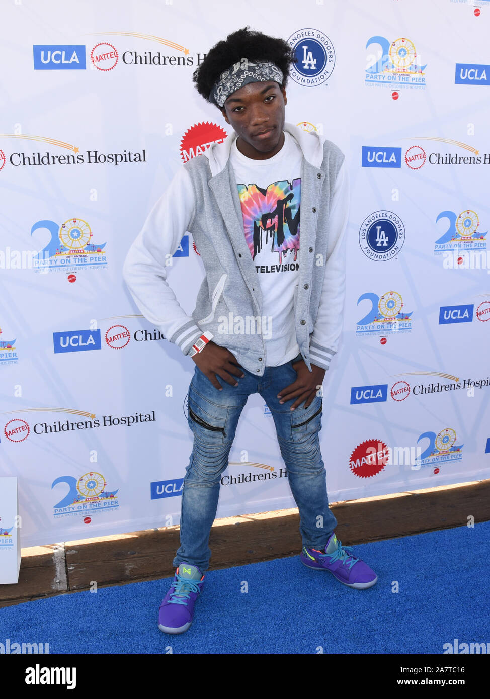 03 November 2019 - Santa Monica, California - Jaheem Toombs. UCLA ...