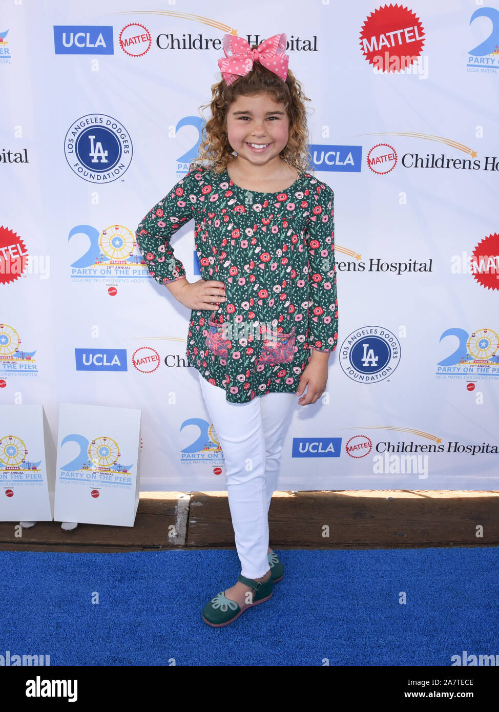03 November 2019 - Santa Monica, California - Emmersyn Fiorentino. UCLA ...