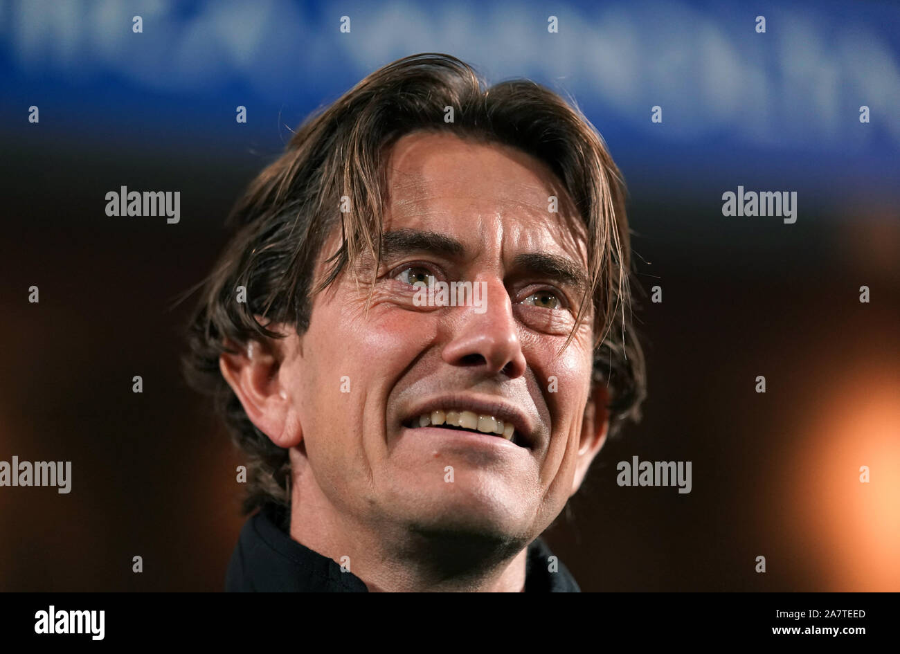 Brentford manager Thomas Frank Stock Photo - Alamy