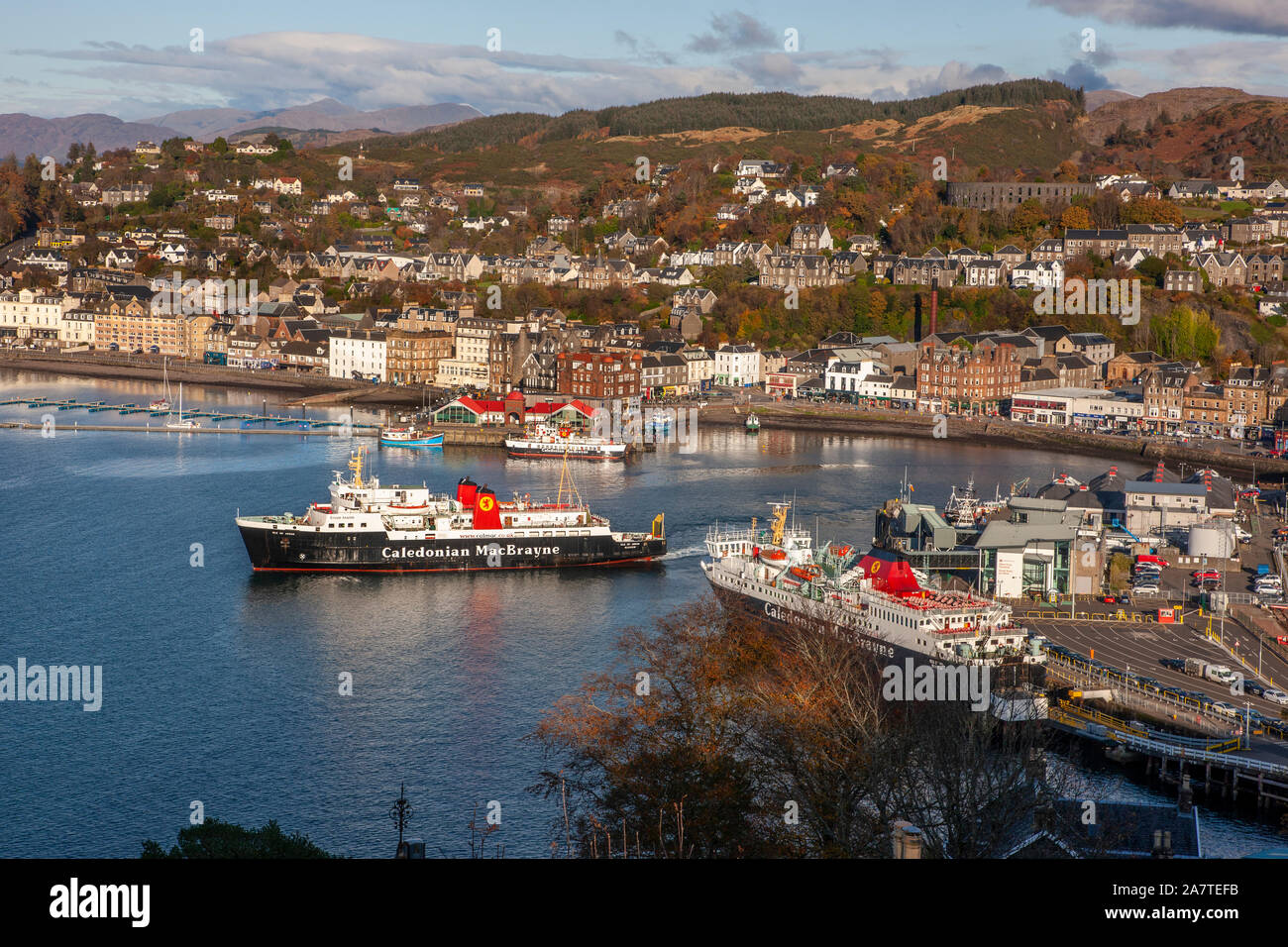 Oban autumn hi-res stock photography and images - Alamy