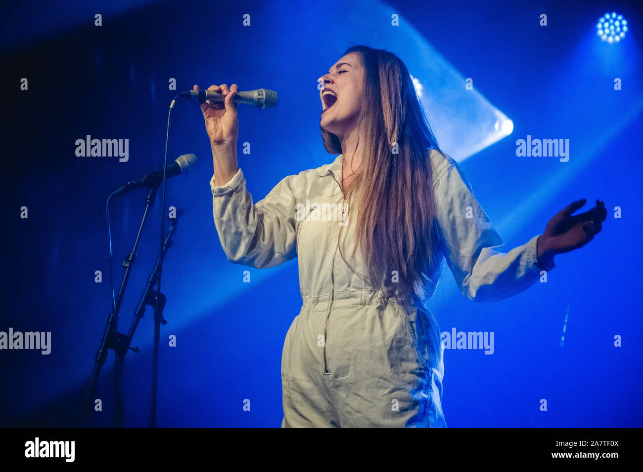 Bern, Switzerland. 03rd Nov, 2019. The Swiss singer and songwriter Dana ...