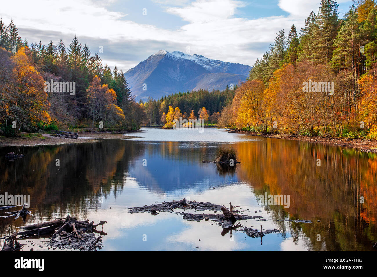 Ben vair from the lochan trail walk hi-res stock photography and images ...