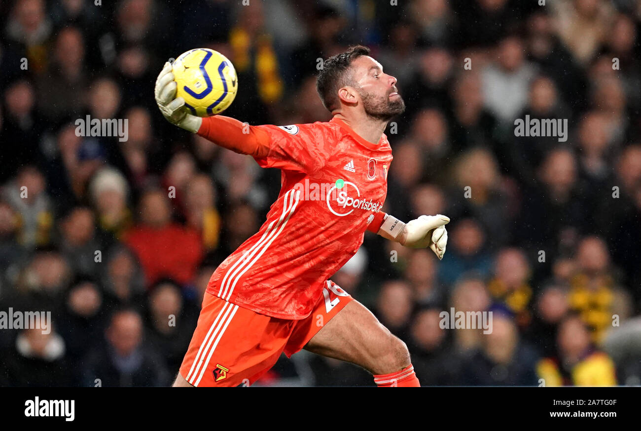 Watford goalkeeper Ben Foster Stock Photo - Alamy