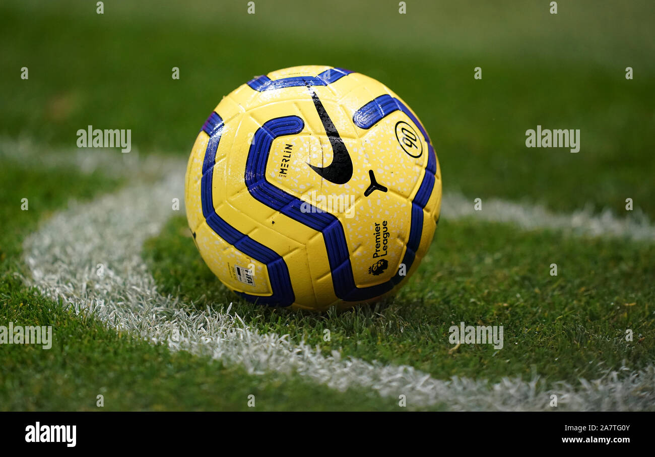 A detailed view of a Nike match ball Stock Photo - Alamy