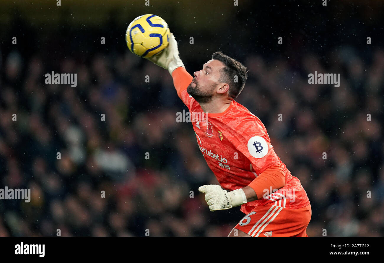 Watford goalkeeper Ben Foster Stock Photo - Alamy