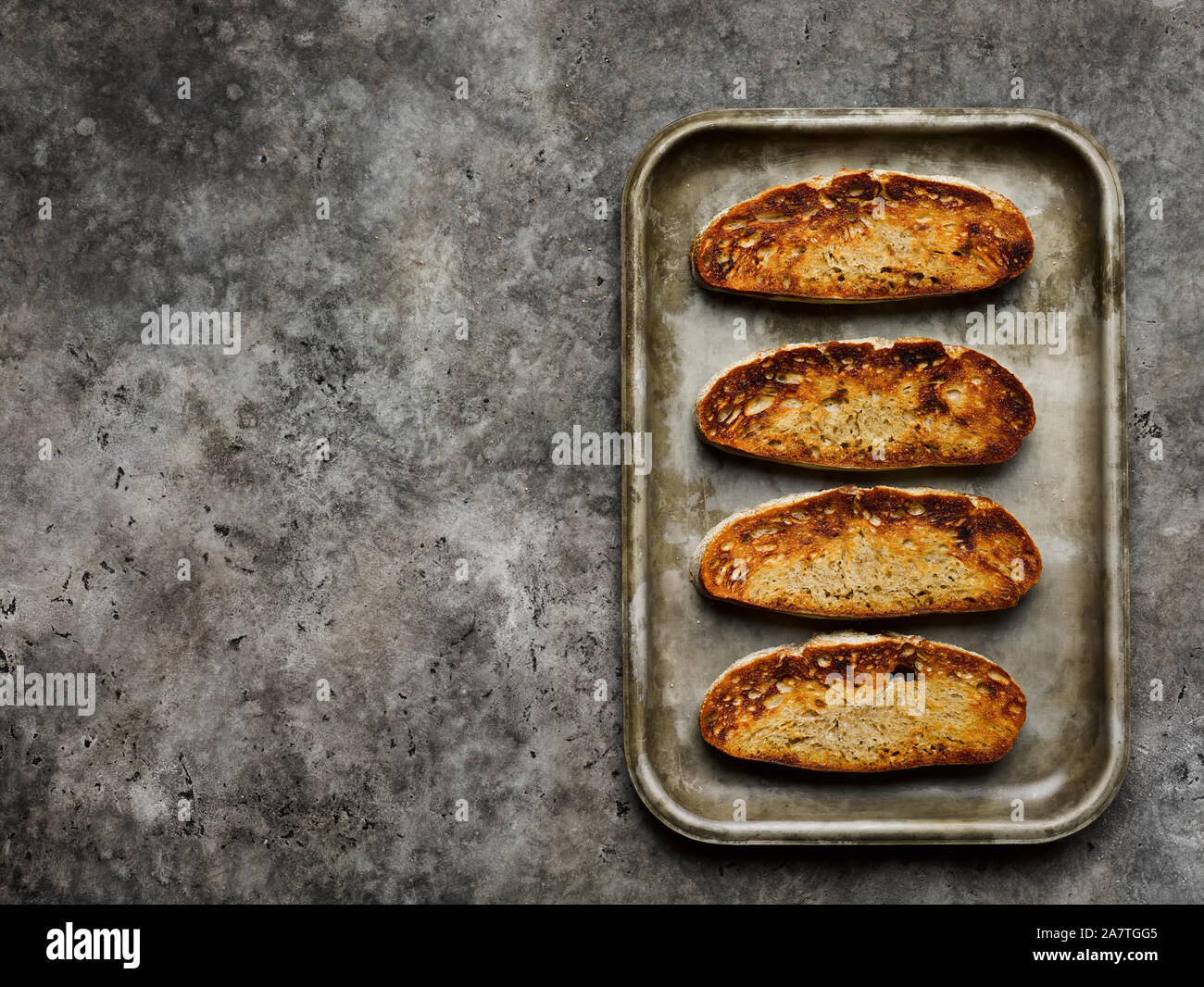 Crunchy Ciabatta Toast High Resolution Stock Photography and Images - Alamy