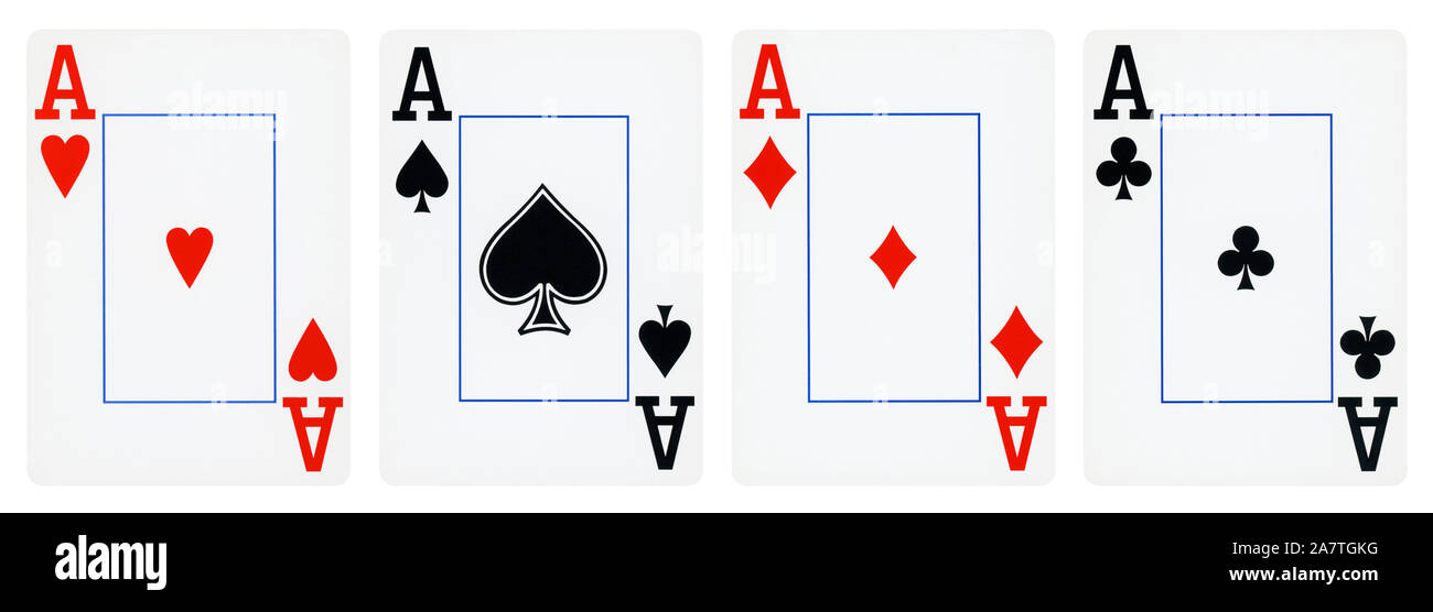 Playing cards spades yellow Cut Out Stock Images & Pictures - Alamy