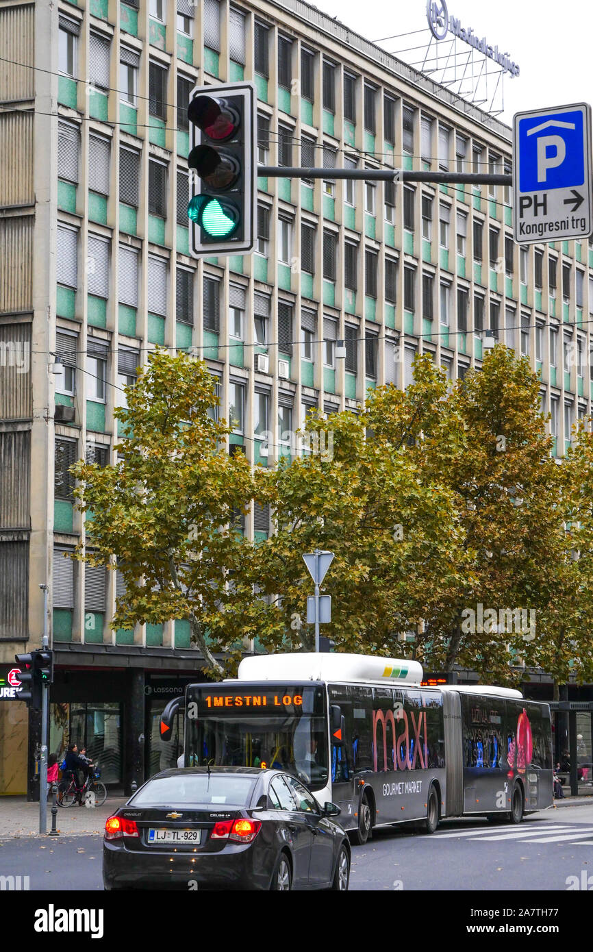 Bus in ljubljana hi-res stock photography and images - Alamy