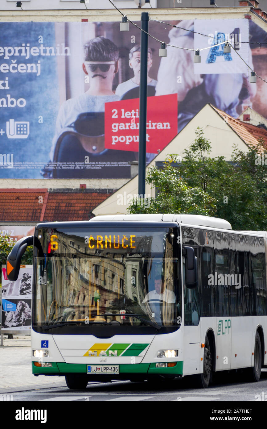 Bus in ljubljana hi-res stock photography and images - Alamy