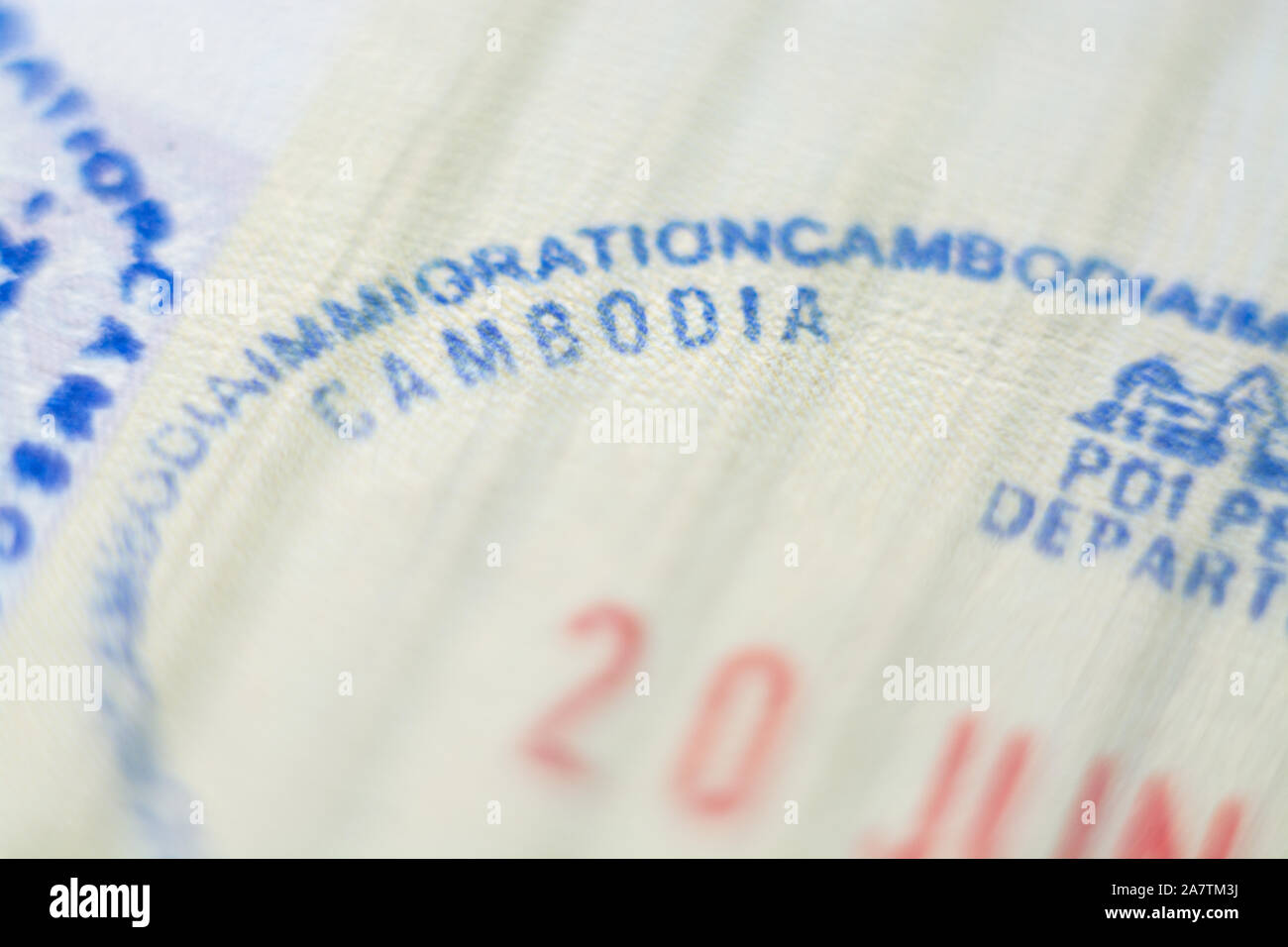 Cambodian stamp hi-res stock photography and images - Alamy