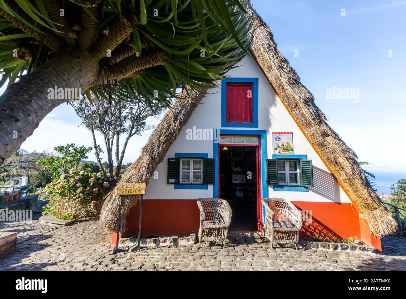 Santana is known for the traditional homes constructed with sloping ...