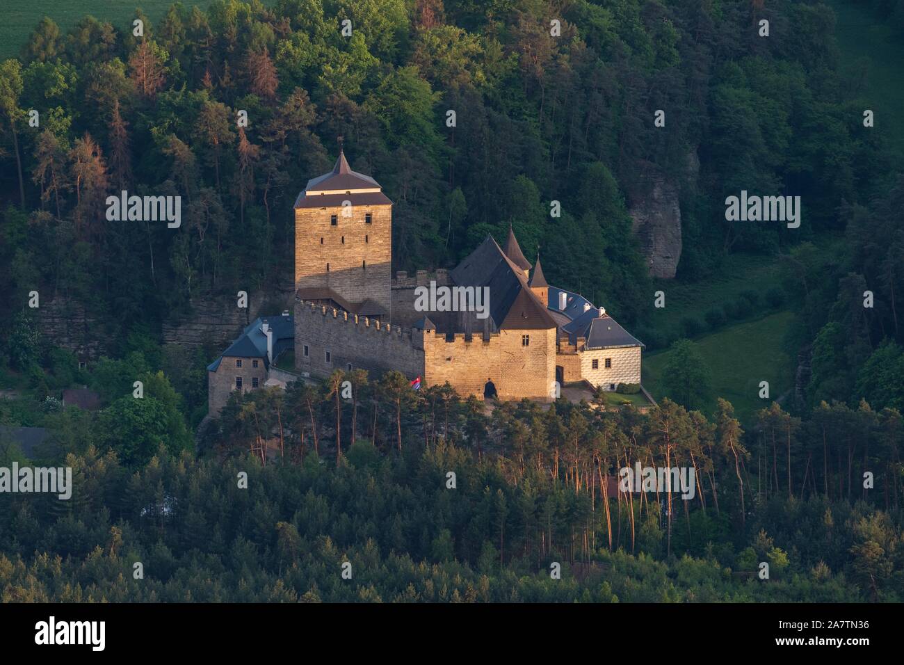 Kost castle in bohemian paradise hi-res stock photography and images ...