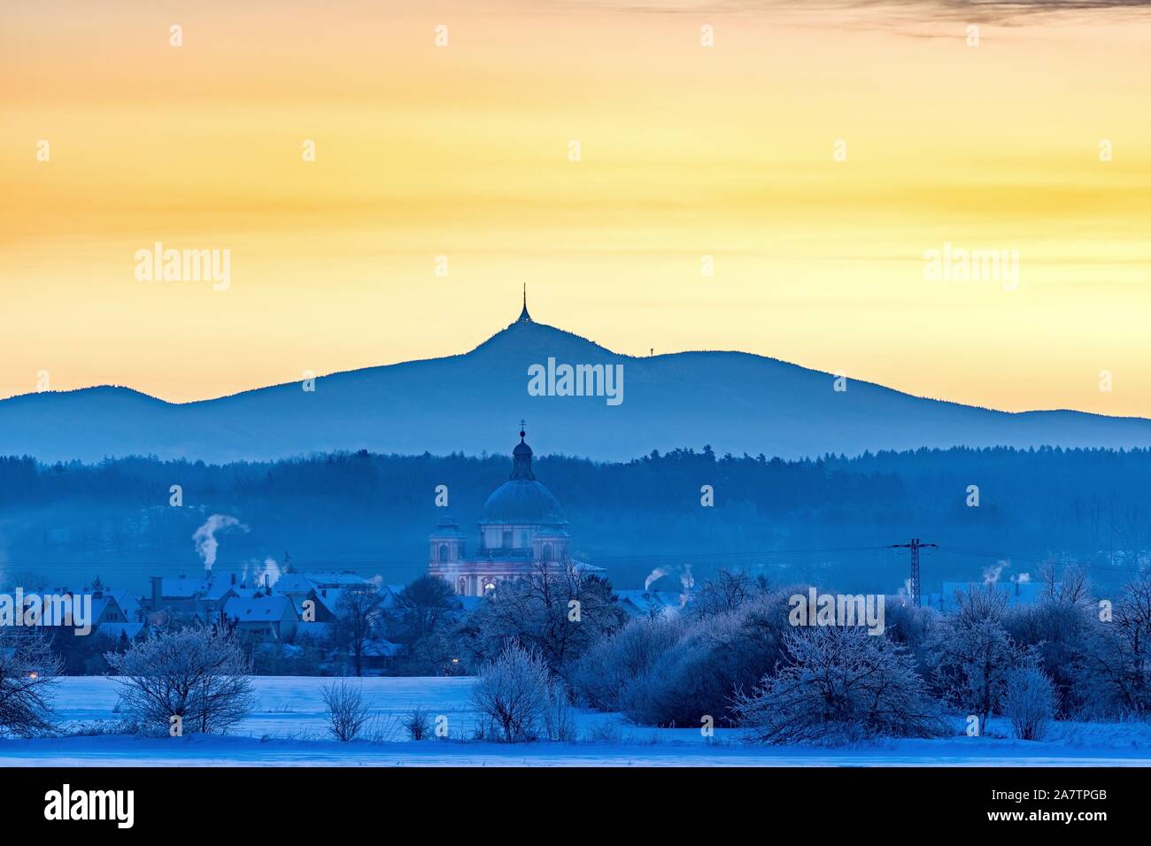Minor Basilica of St. Lawrence and St. Zdislava in Jablonne Podjestedi ...