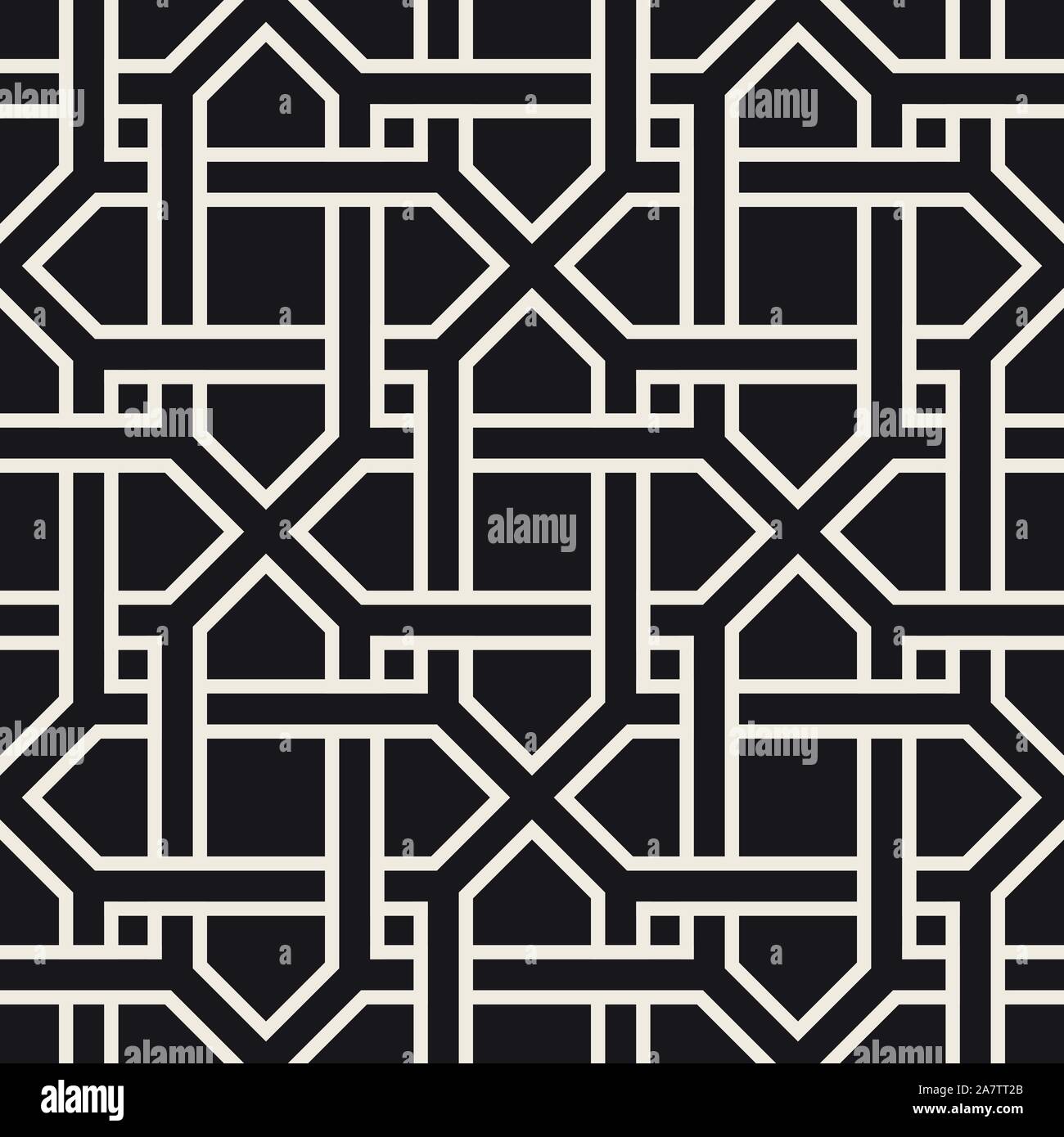 Vector seamless pattern. Modern abstract lattice design. Repeating ... Vector seamless pattern. Modern abstract lattice design. Repeating ...