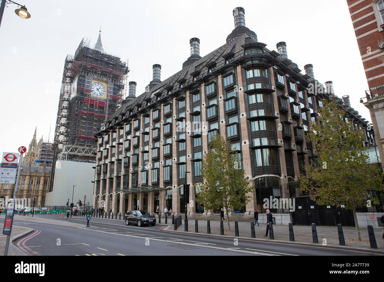 Portcullis House General View GV, an office building in Westminster ...