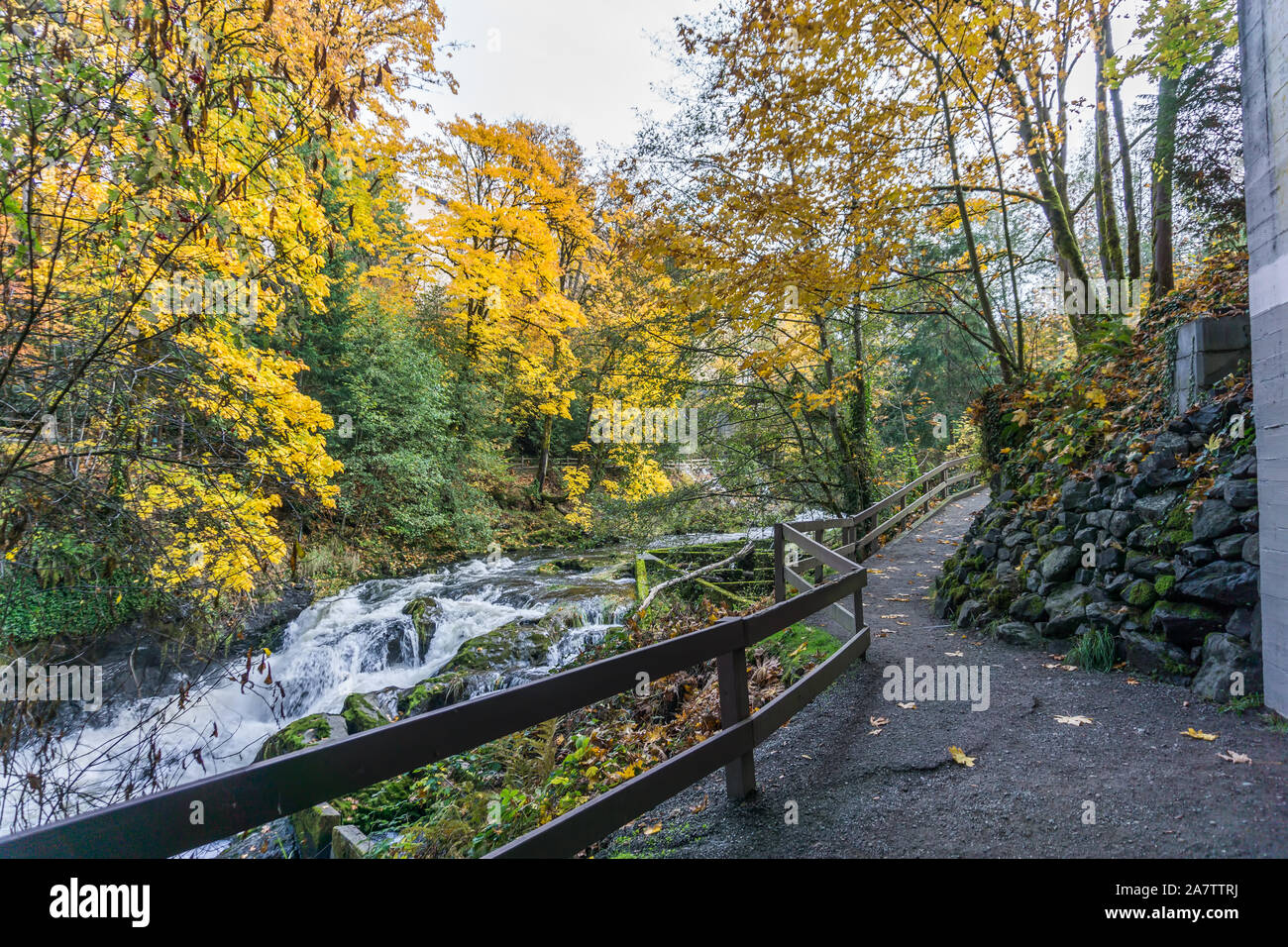 Tumwater falls park hi-res stock photography and images - Alamy