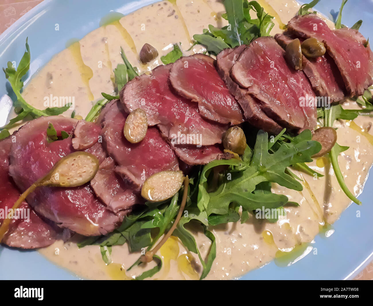 vitello-tonnato-veal-tuna-sauce-hi-res-stock-photography-and-images-alamy
