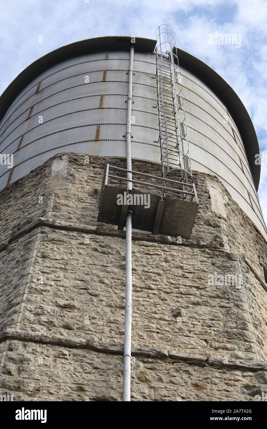 University of Wisconsing Whitewater witch tower Stock Photo - Alamy