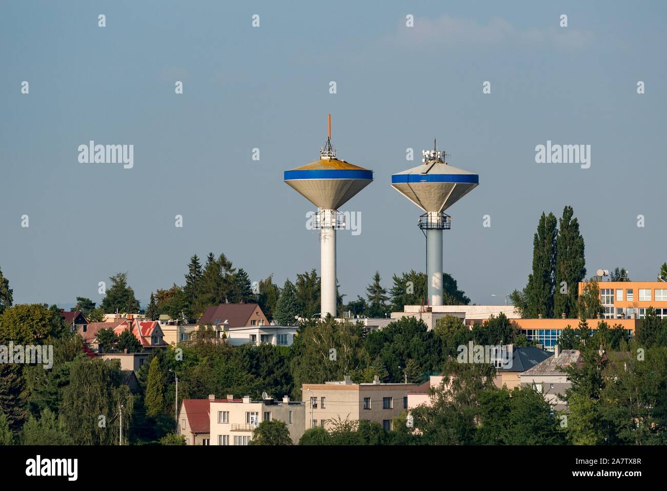 Large concrete reservoirs hi-res stock photography and images - Alamy