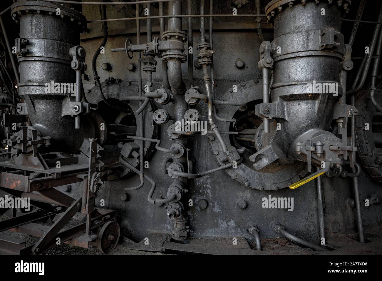 Lower region of Vitkovice - old ironworks factory Stock Photo - Alamy