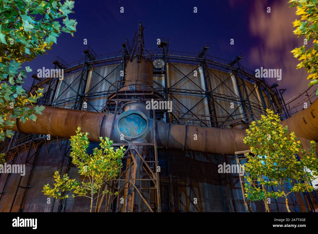 Lower region of Vitkovice - old ironworks factory Stock Photo - Alamy