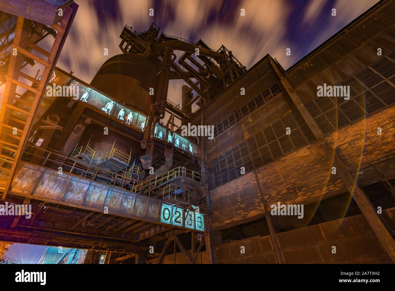 Projection mapping industrial hi-res stock photography and images - Alamy