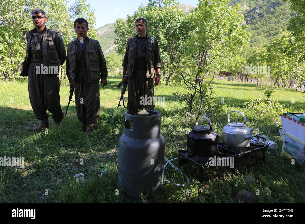 Pkk camp hi-res stock photography and images - Alamy