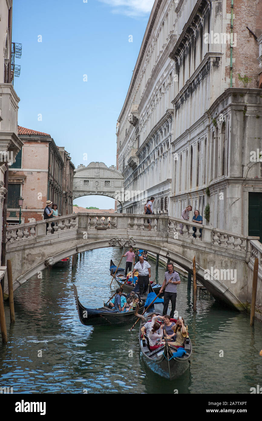 Venice rio della canonica canal hi-res stock photography and images - Alamy