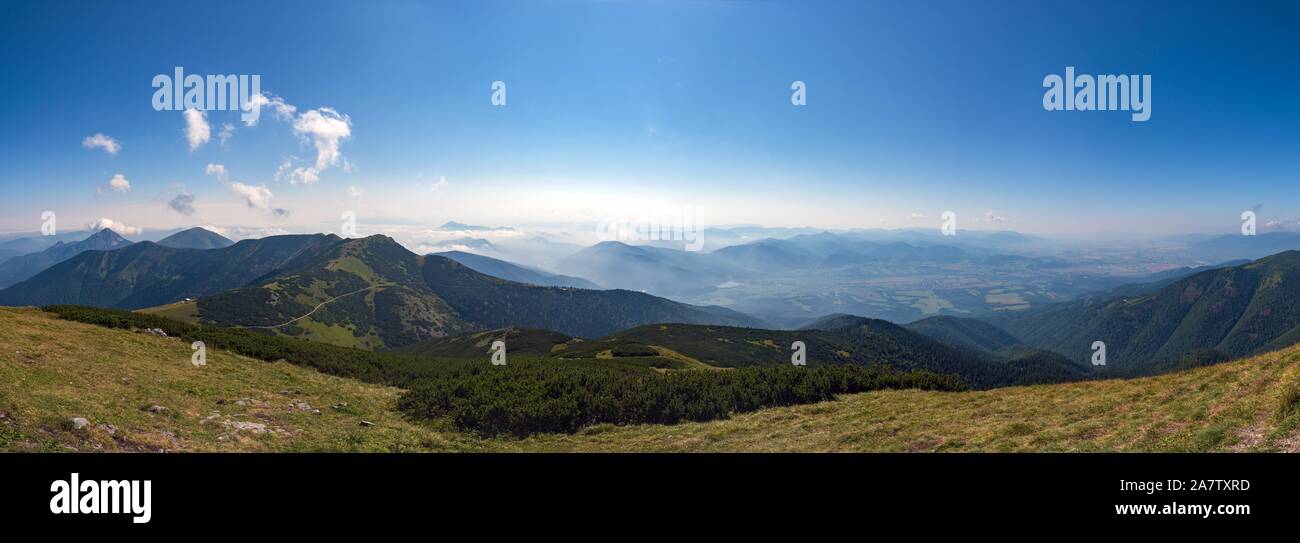 Mala Fatra is a mountain range in northern Slovakia in the Zilina ...