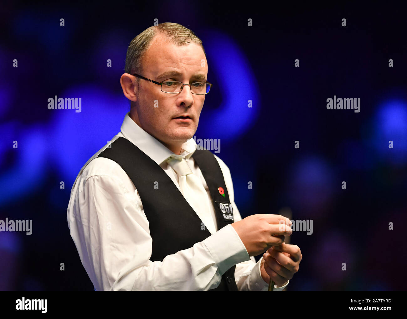 COVENTRY, UNITED KINGDOM. 04th Nov, 2019. Neil Robertson vs Martin ...
